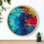 Abstract Painting Style | Wall Clocks | Clarita